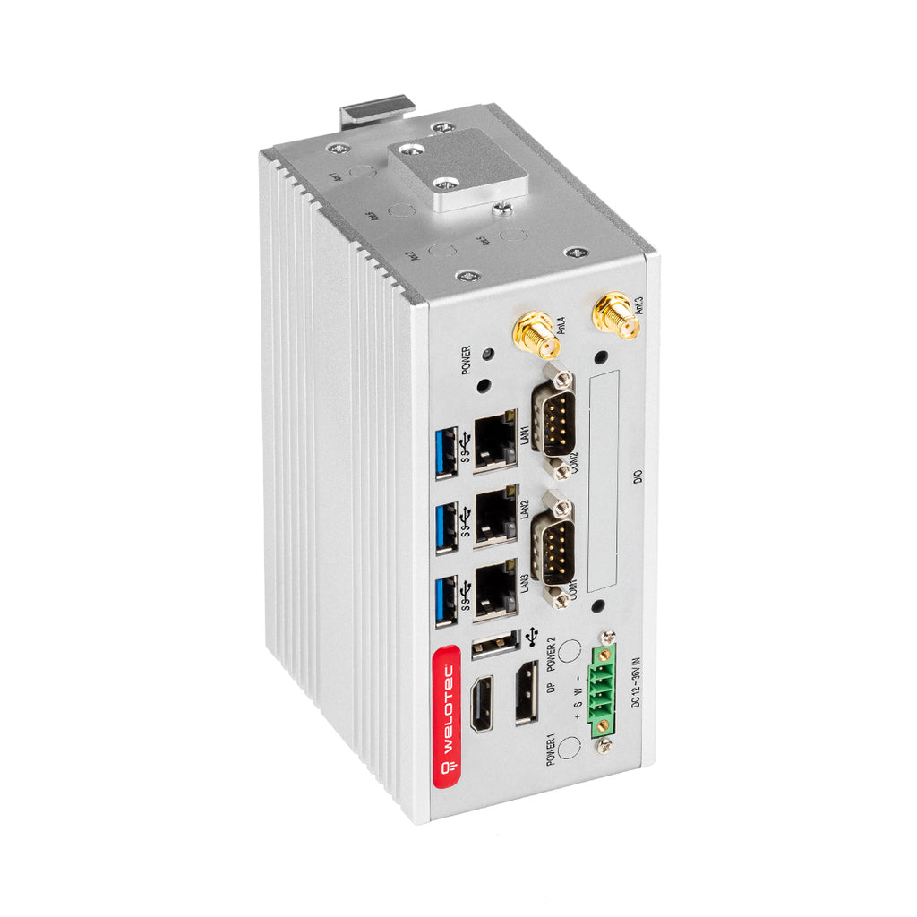 Mini PC for DIN Rail: Welotec Industrial PC with Windows 10/11 Support